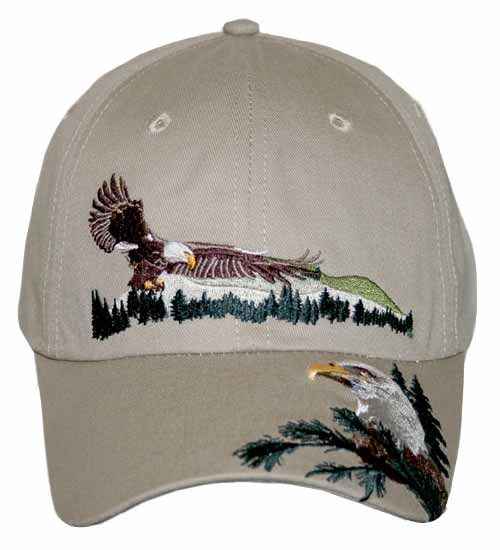 Screen Printed Camo Accent Hunting Shirts & Embroidered Wildlife Caps