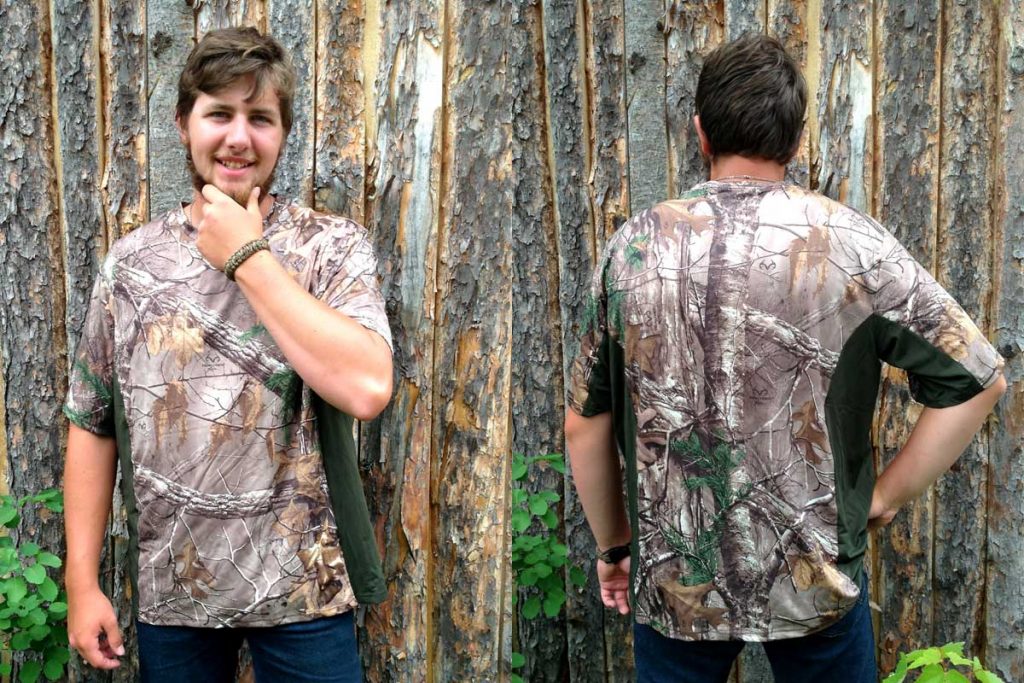 Deer Hunting Shirts | Polyester Camouflage Accent TShirts for Hunters